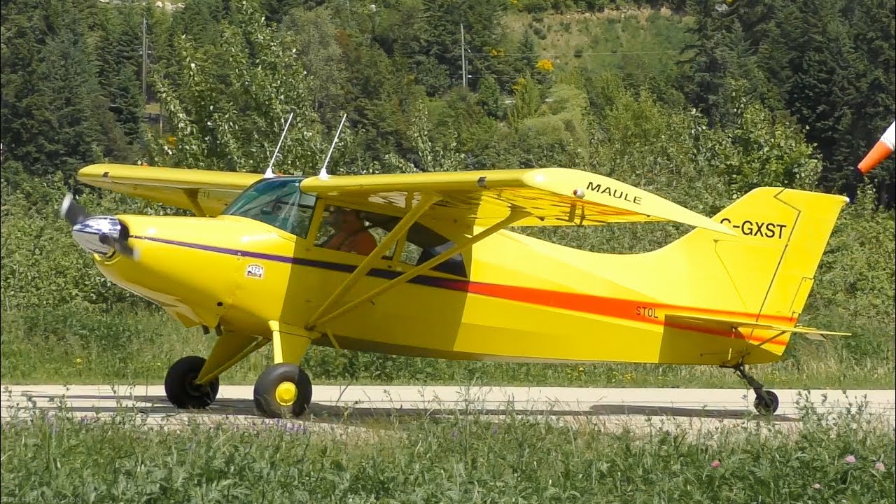 Maule M5 Approach and Landing - YouTube