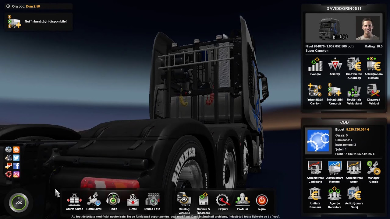 ETS 2 ROADWAYS LUMINOUS NIGHT AND REALISTIC RAIN - YouTube