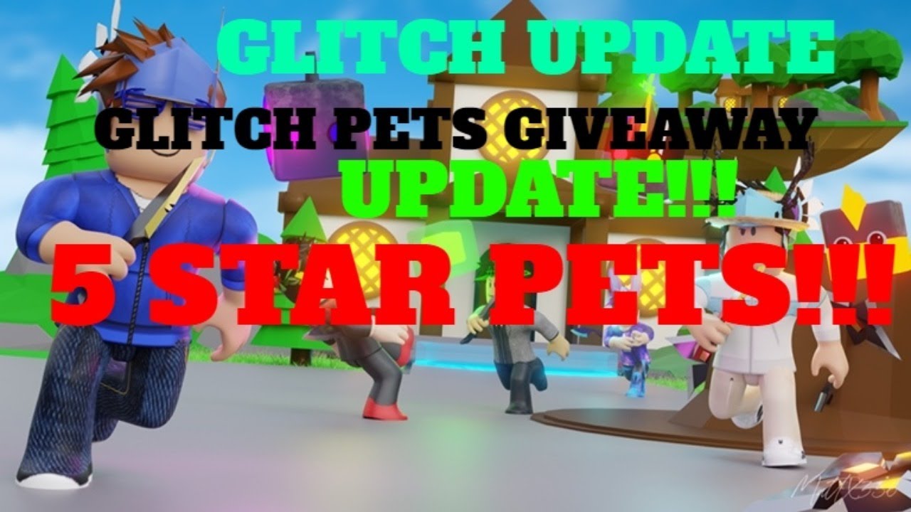 GLITCHED PETS GIVEAWAY ROBLOX BLADE SIMULATOR!!! - YouTube