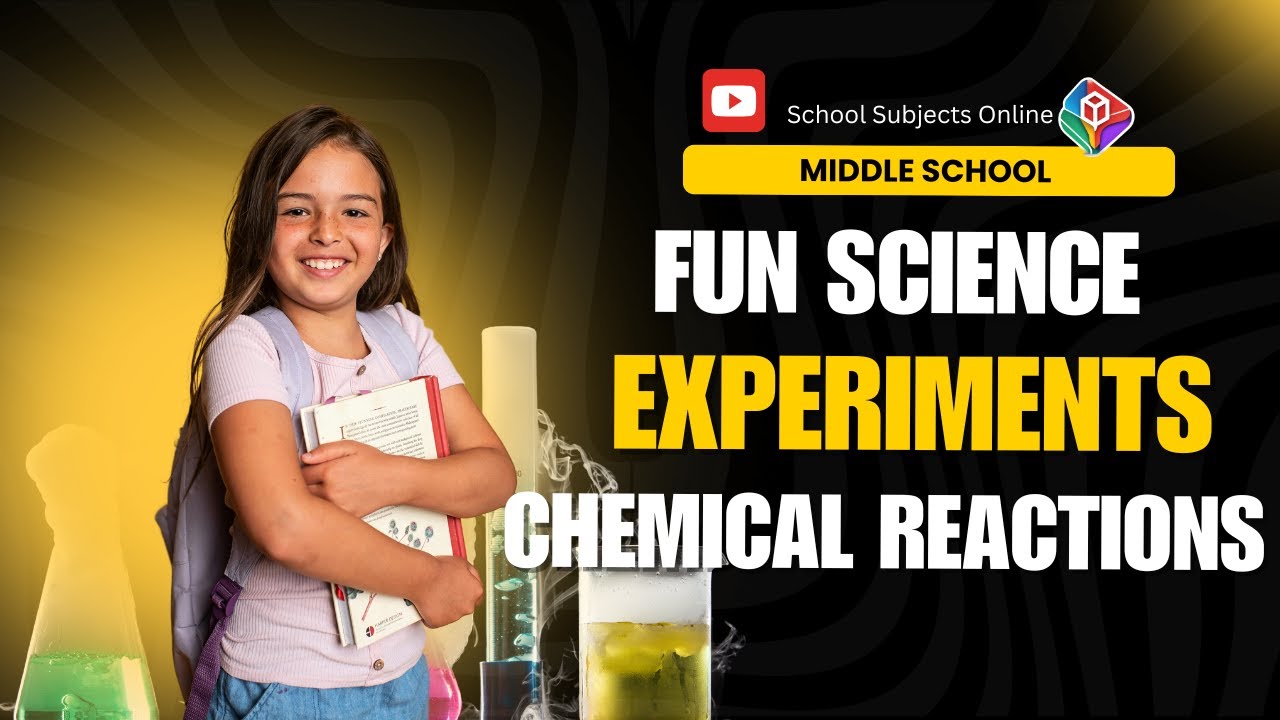 Fun Science Experiments for Middle School On Chemical Reactions - YouTube