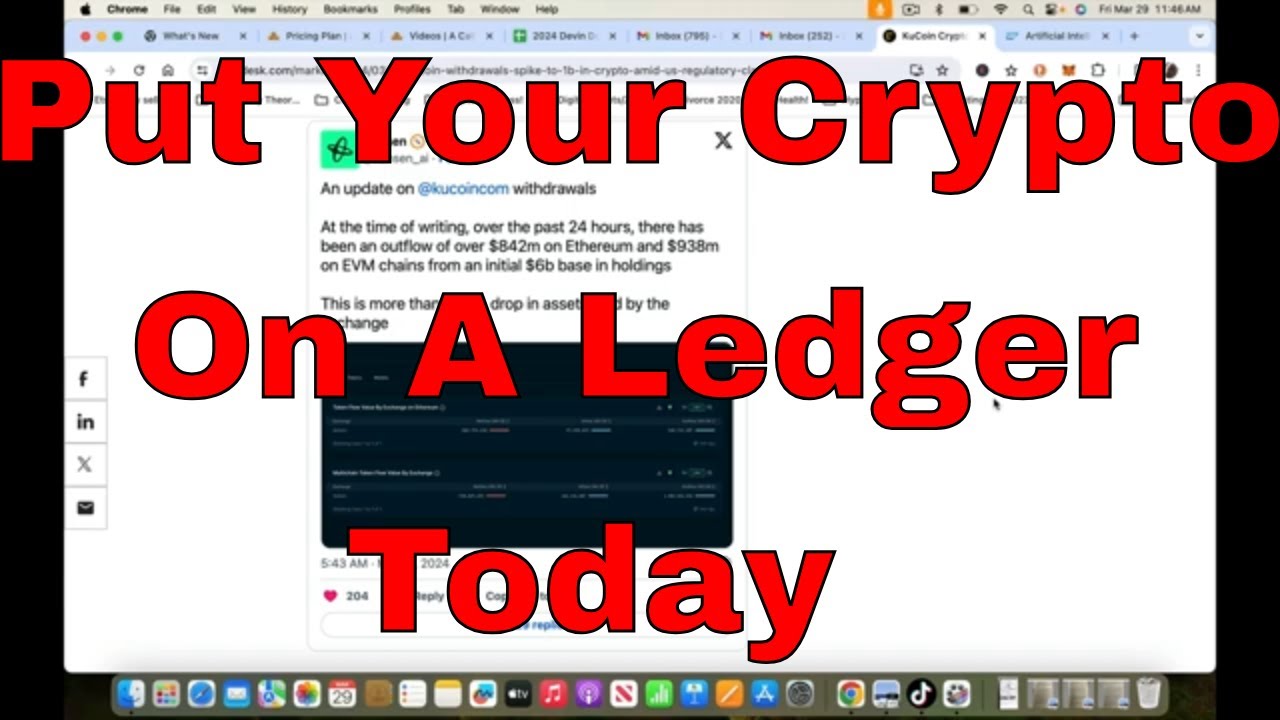 KuCoin and Crypto Exchanges | Put YOUR Cryptocurrency on a LEDGER Today ...