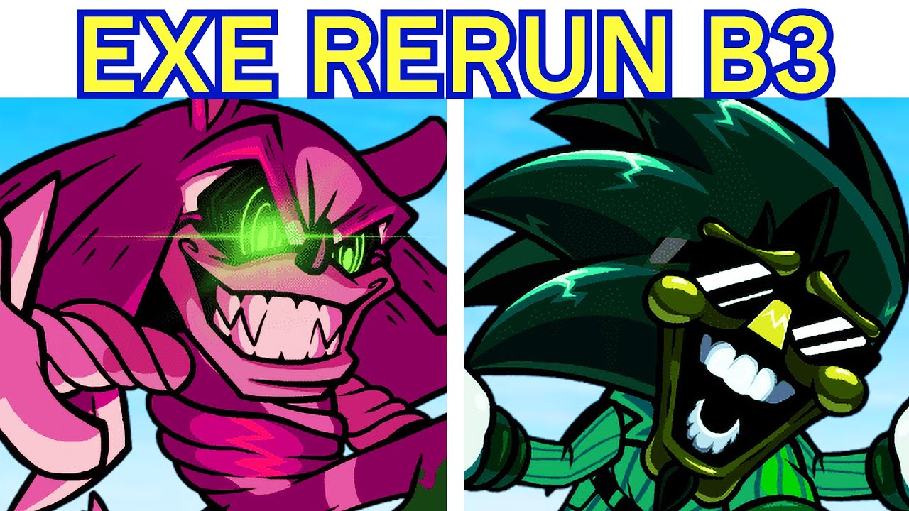 FNF Vs SONIC.EXE RERUN B3 REMIX [Krumbo & Tenshi] - YouTube
