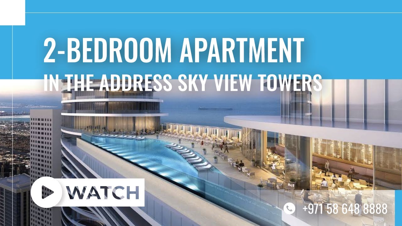 Buy 2 Bedroom Apartment in The Address Sky View Towers, Downtown Dubai ...