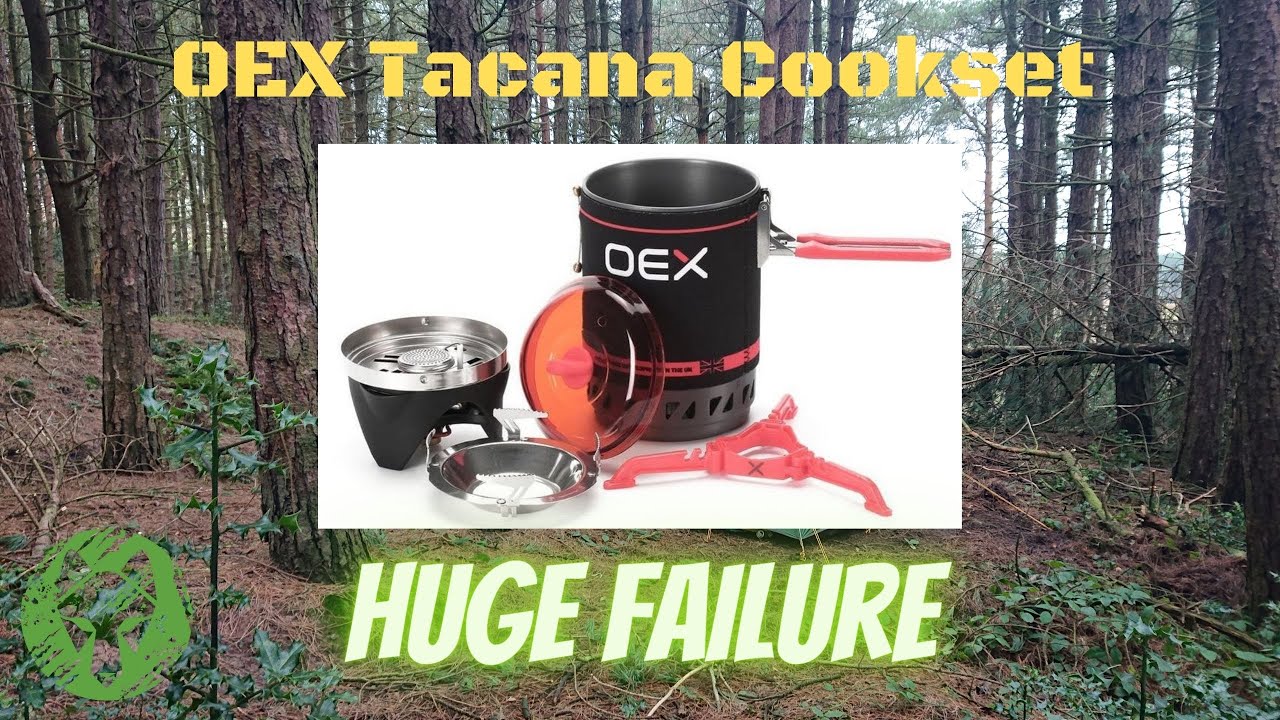 OEX Tacana Cook set - Huge Failure - Wild Camping stove - Backpacking ...