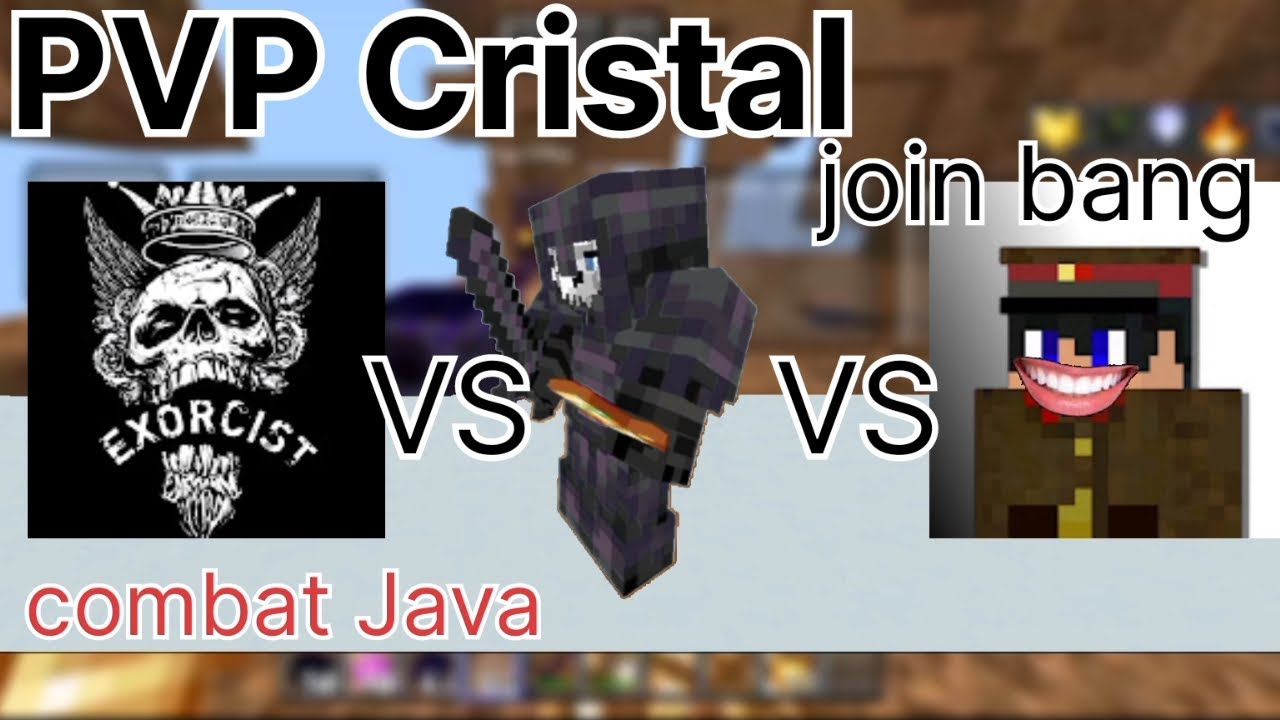 Mcpe: PVP Cristal, Minecraft' 1.21.2 | combat Java‼️“ - YouTube