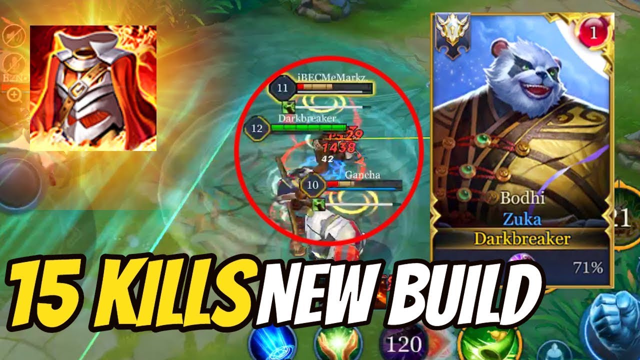 NEW BUILD FOR ZUKA IS OP | #ArenaofValor#ROV#LiênQuânMobile#펜타스톰 - YouTube