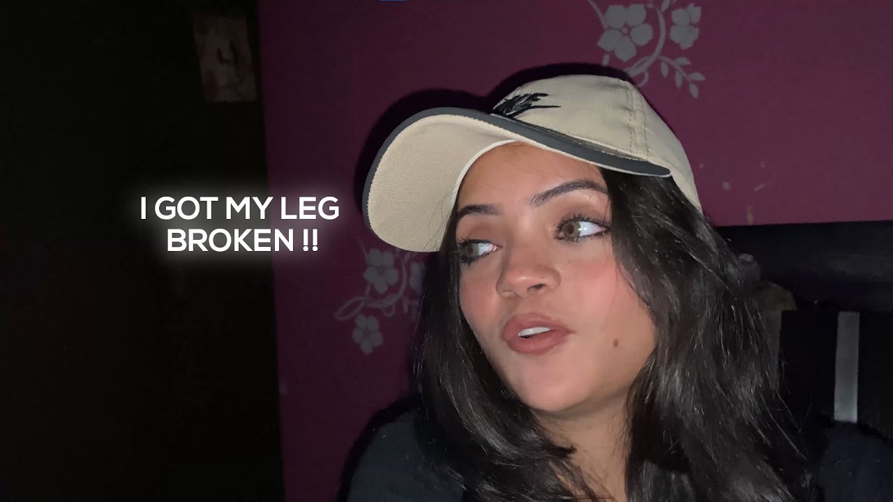 Trying Something New Because My Leg Is Broken!! || First Vlog || FUN.exe - YouTube