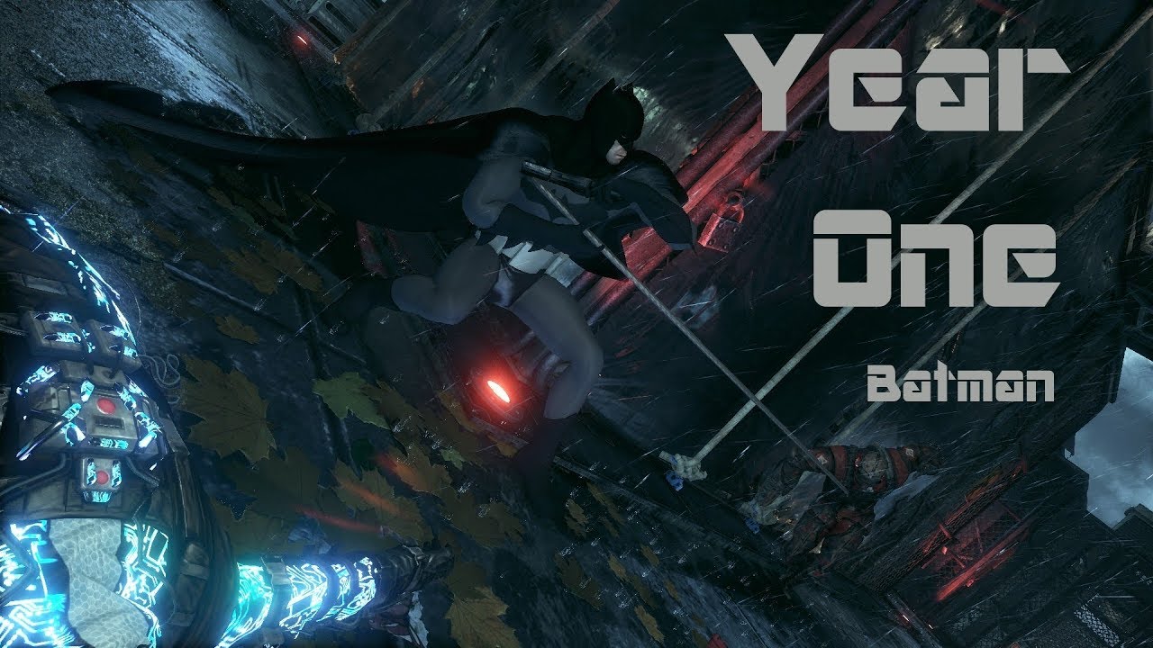 Batman Arkham Knight: Year One Batman Mod - YouTube