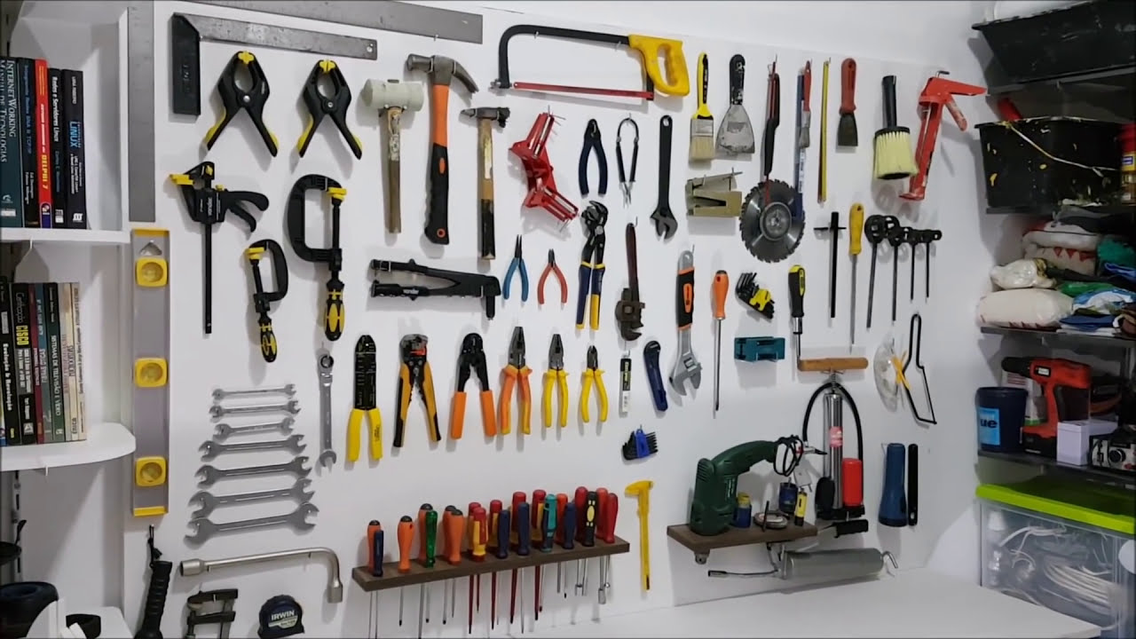Organizacao De Ferramentas De Garagem