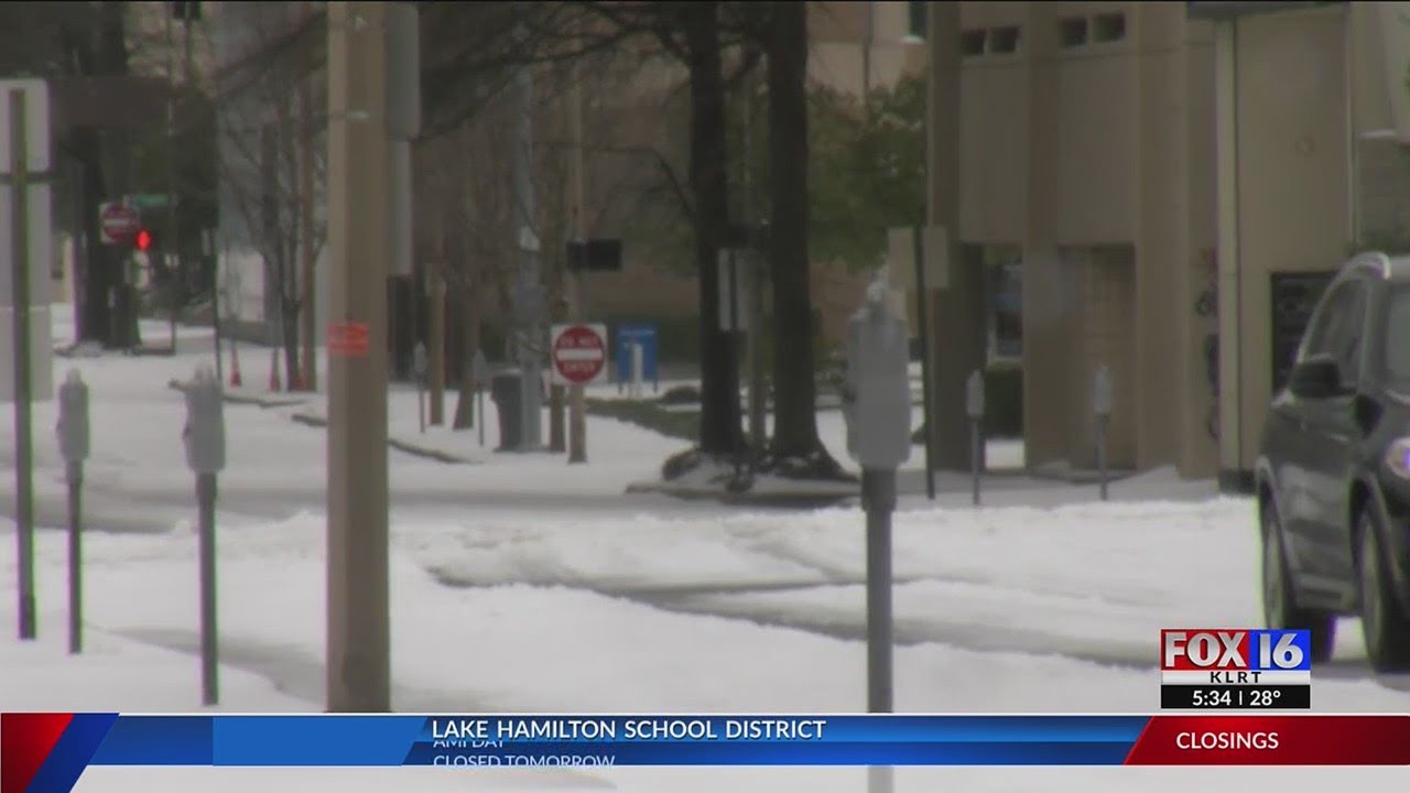 Little Rock city streets getting cleared, side streets still difficult ...