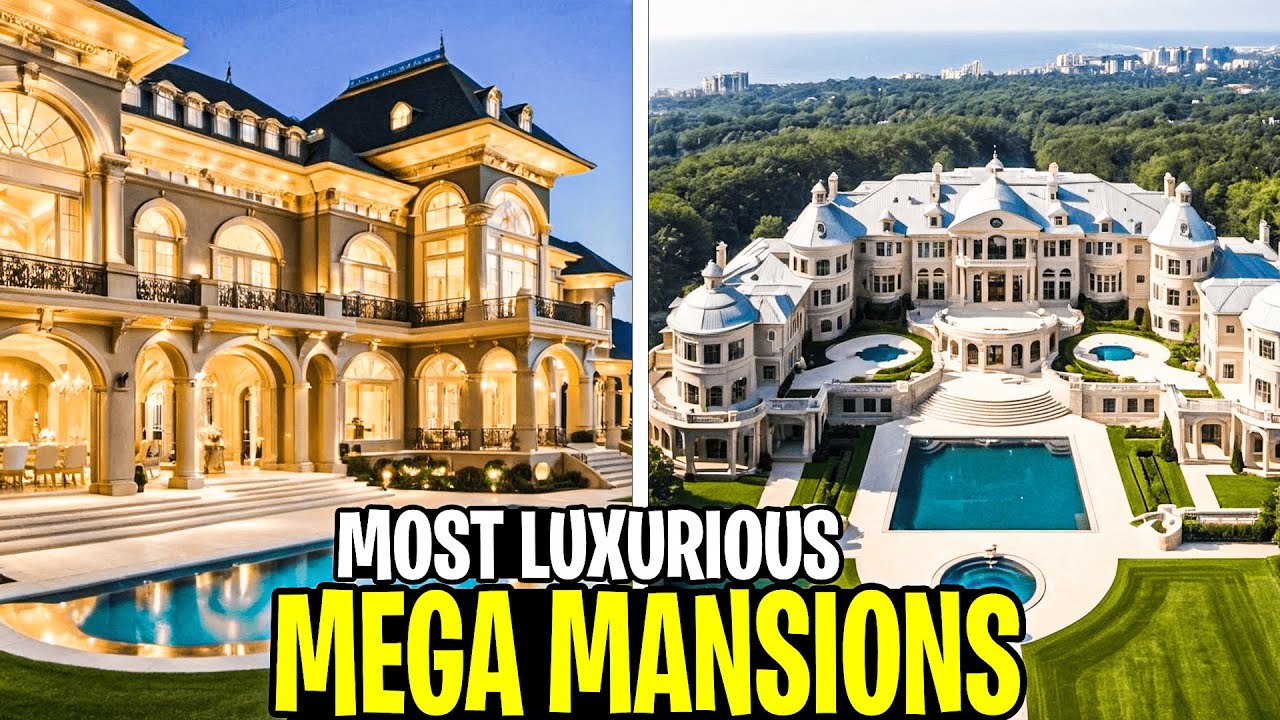 UNBELIEVABLE Mega Mansions: Inside the Homes of the Ultra-Rich (2024 ...