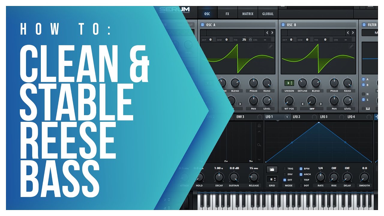 How To Make Your Reese Bass Clean & Stable - YouTube