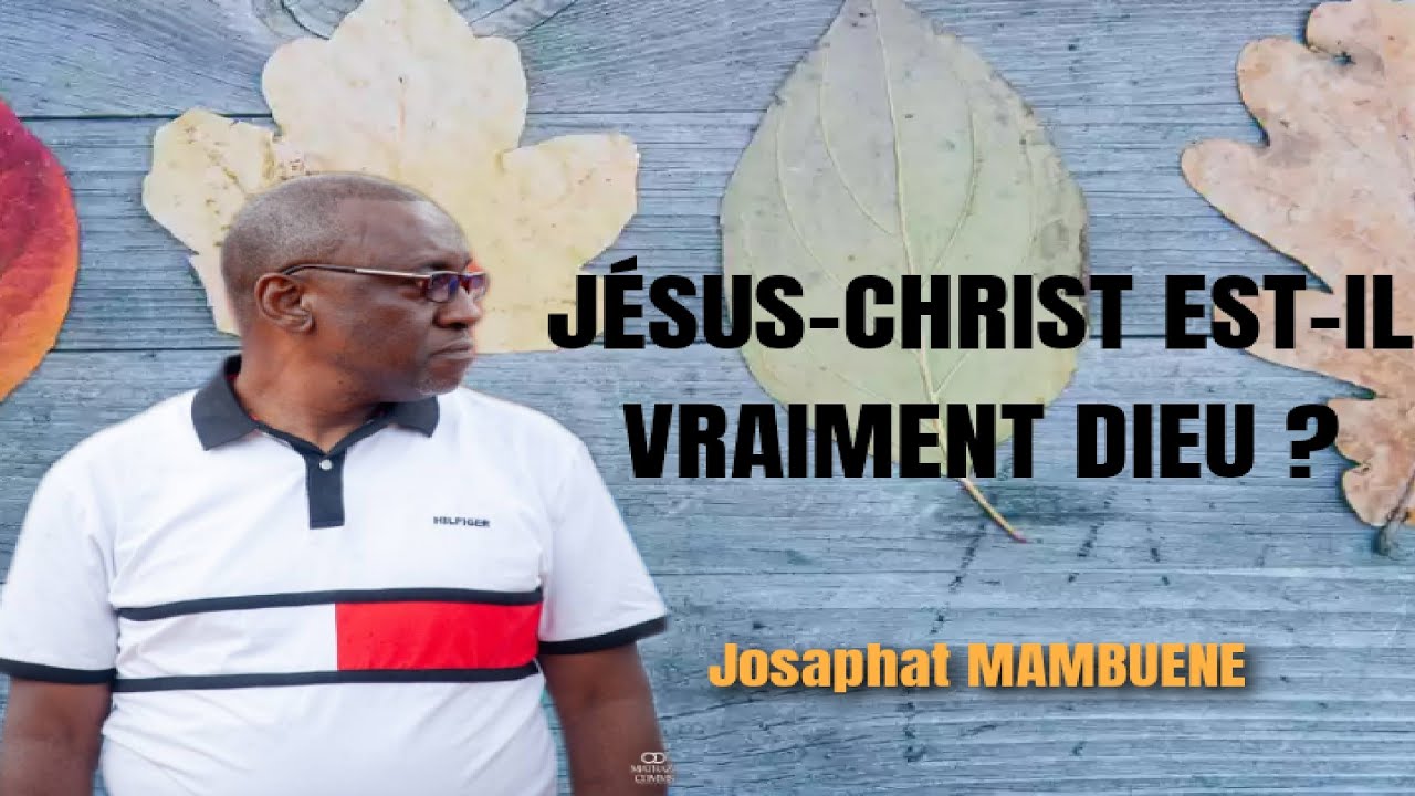 JÉSUS CHRIST EST-IL VRAIMENT DIEU? Laissons parler la Bible - Josaphat ...