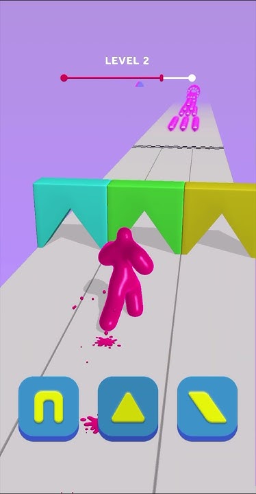 Blob Shifter 3D 🤖 Satisfying and relaxing Mobile Game - MAX Level Gameplay Walkthrough - YouTube