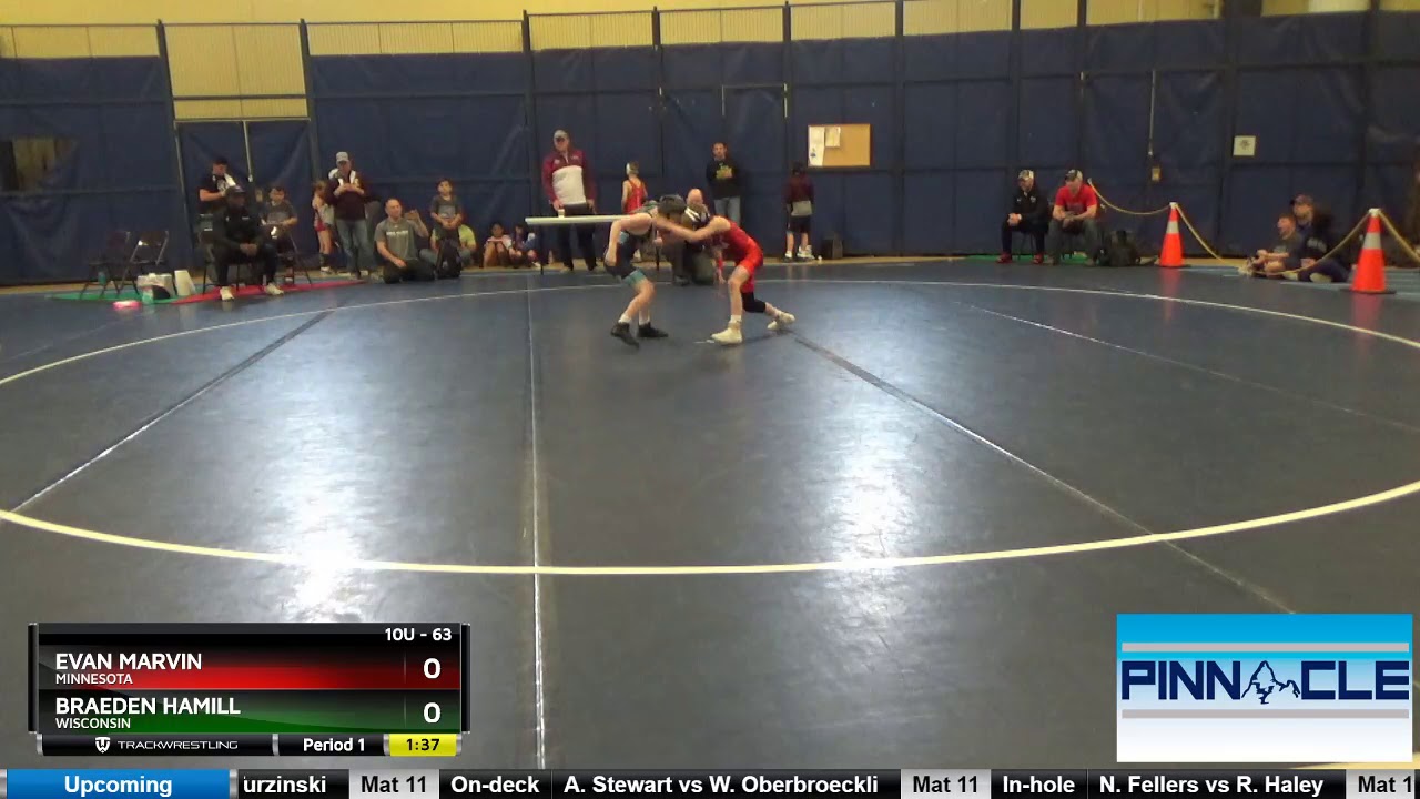 10U 63 Evan Marvin Minnesota Vs Braeden Hamill Wisconsin - YouTube