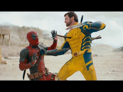 Deadpool Vs Wolverine Fight Scene in Hindi | Deadpool & Wolverine 2024 Movie Clip Hindi