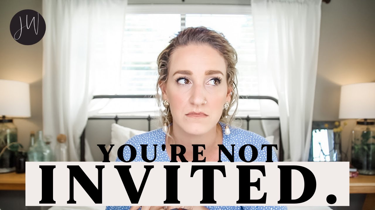 Sorry, You're NOT INVITED | Q+A - YouTube
