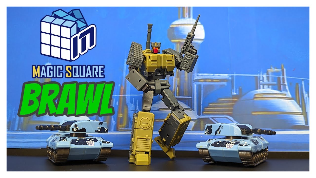 This Bot is Ready to BRAWL!!! | Magic Square MS-B51 Heavy Gunner ...