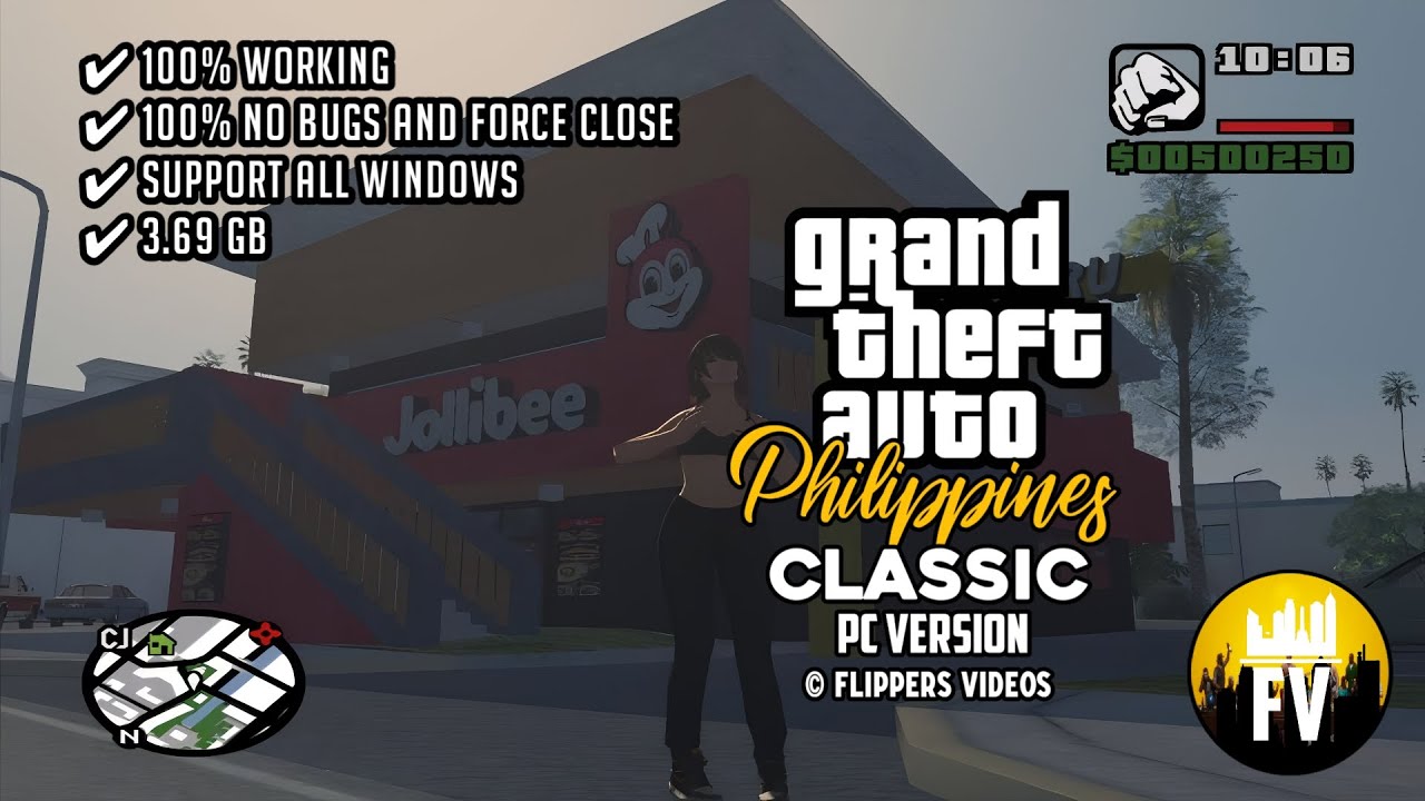 GTA PH CLASSIC PC VERSION MODPACK | LEGIT | FREE | ALL WINDOWS | HIGH ...
