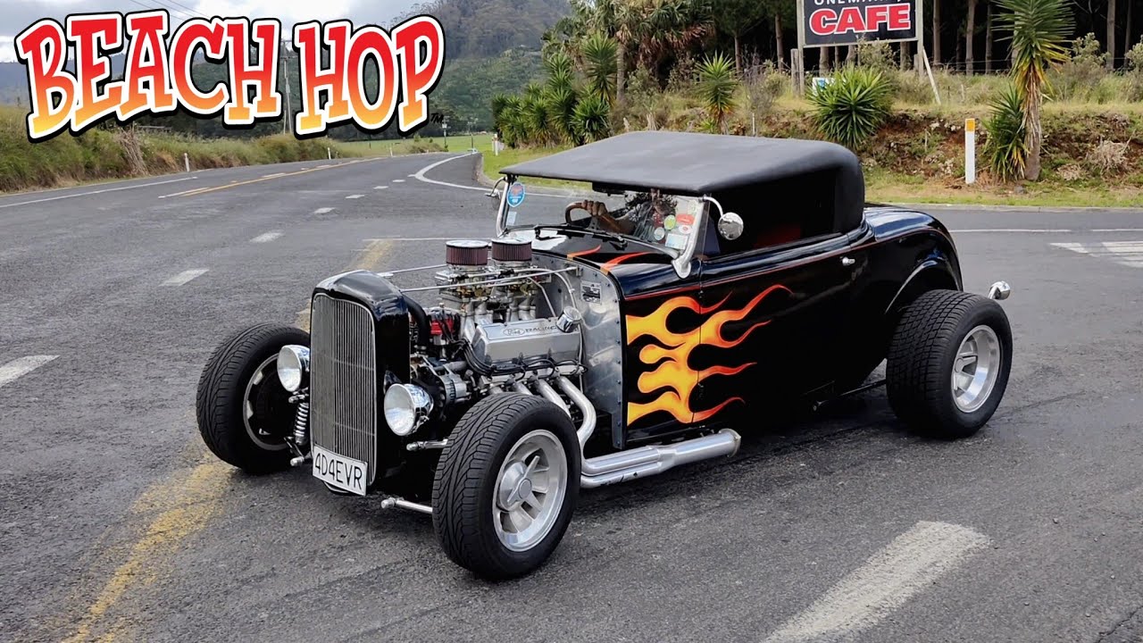 Beach Hop 2022 | Muscle Cars and Classics roll out with crazy ...
