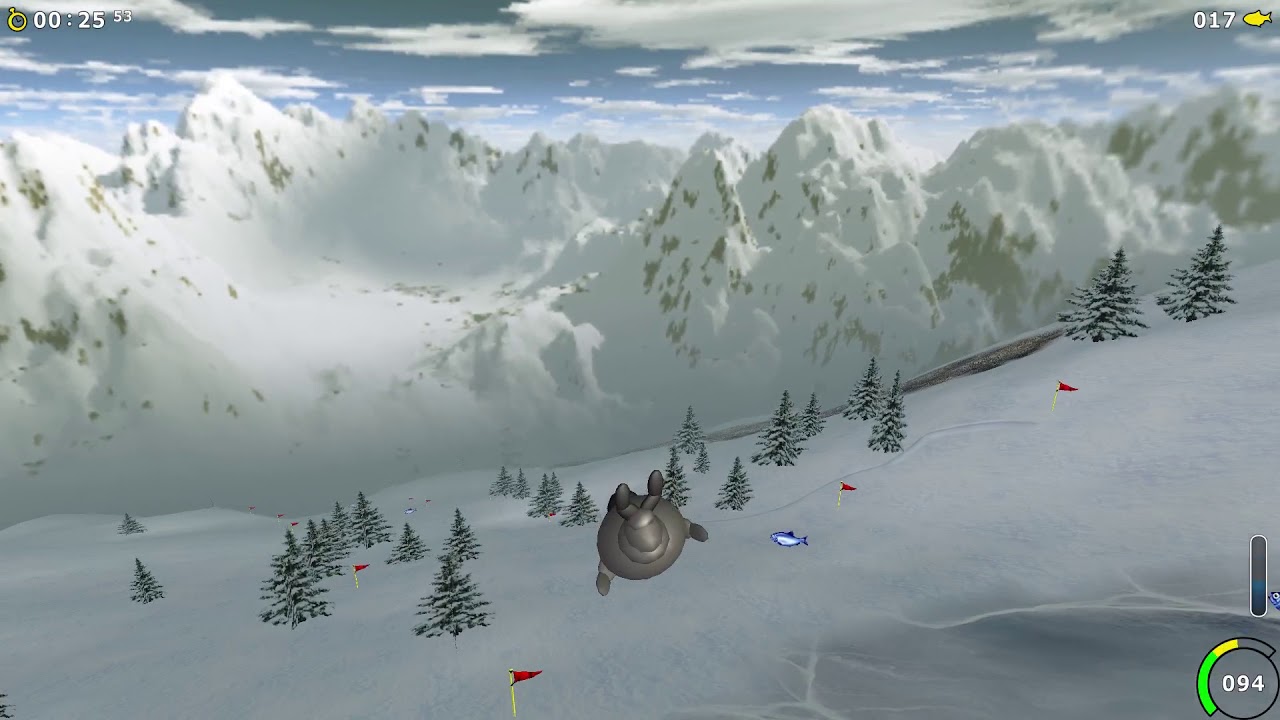 tux racer just talking and gameplay - YouTube