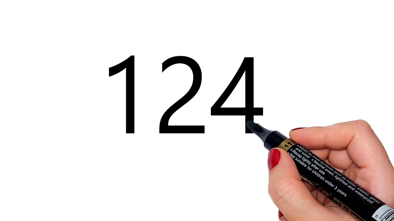 Beautiful drawing from 1 , 2 , Numbers | Easy Drawing with numbers ...