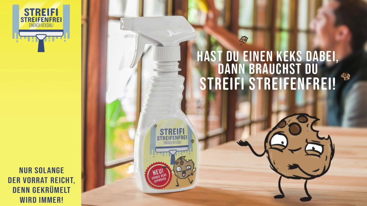 Norbert Cookie Keks - Werbespot Streifi Streifenfrei I Pummeleinhorn ...