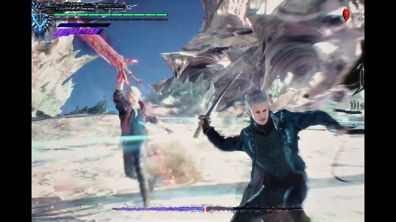 DMC 5 - Slow motion jet dodge and 4JCs - YouTube