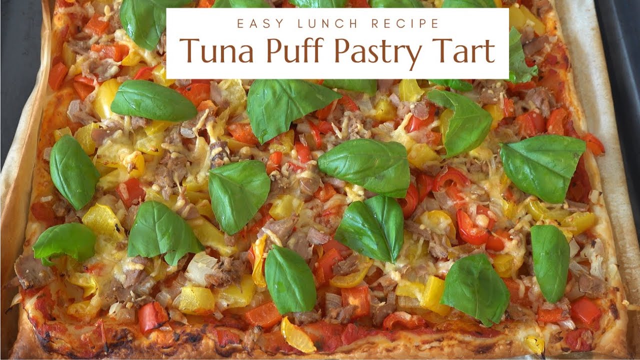 Tuna Puff Pastry Tart - Easy Lunch Recipe - YouTube