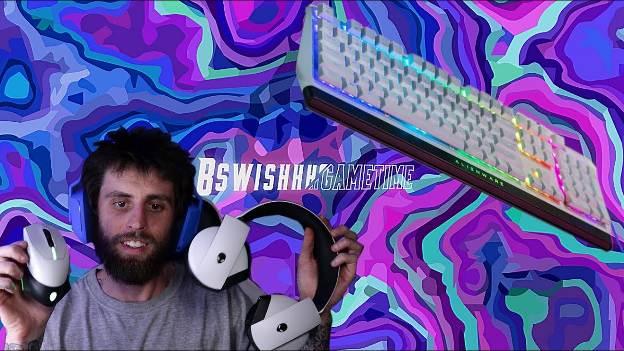 Alienware Full Gaming Setup and New Upgrades! AW610M, AW510H, AW510K ...