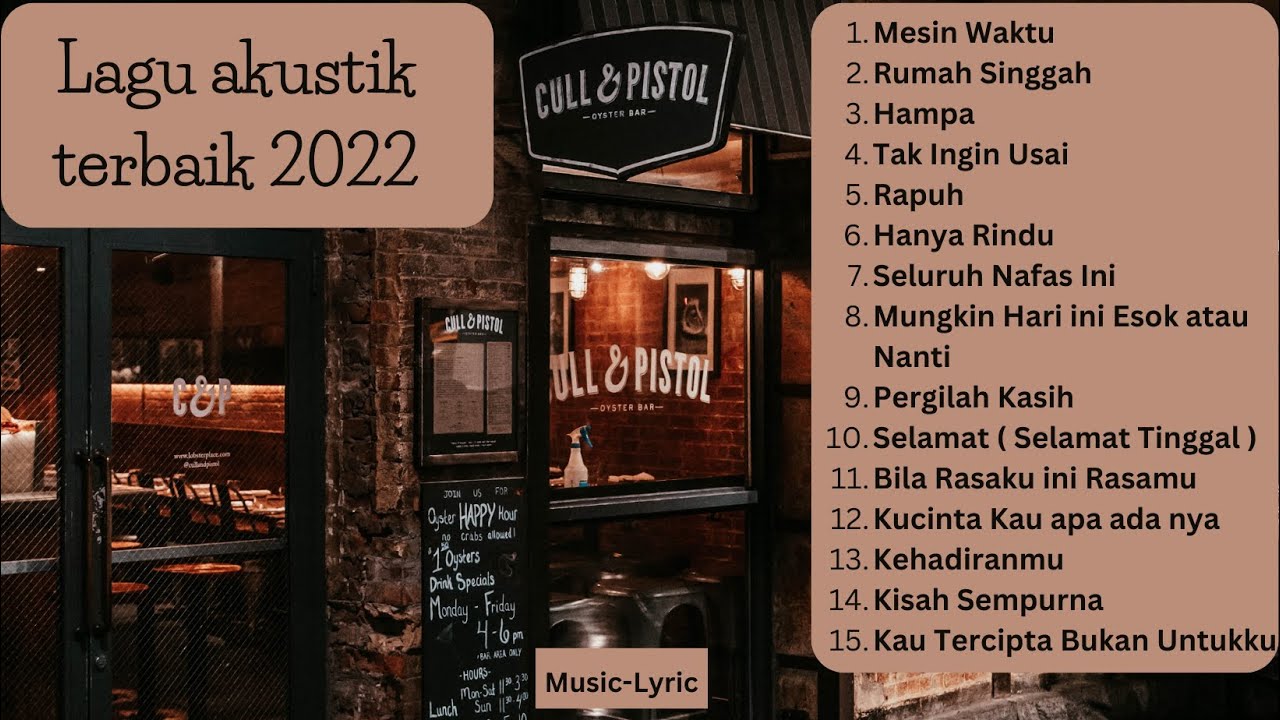 lagu akustik indonesia untuk nyantai di cafe - YouTube