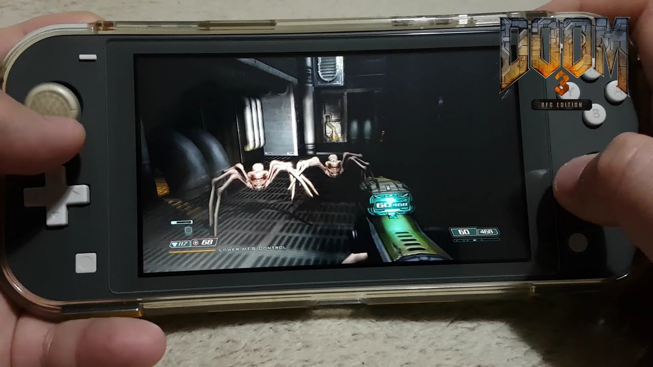 Doom 3 on Nintendo Switch Lite Part 6 - YouTube