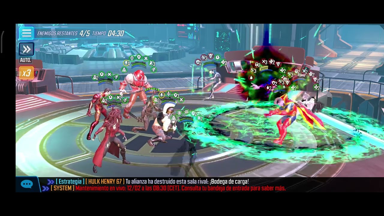 MSF War Counter. Undying+Ares 3.3M vs Annihilators 6.5M - YouTube