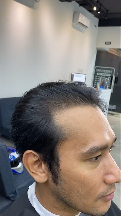 Trim buat rambut tipis jidat M - YouTube