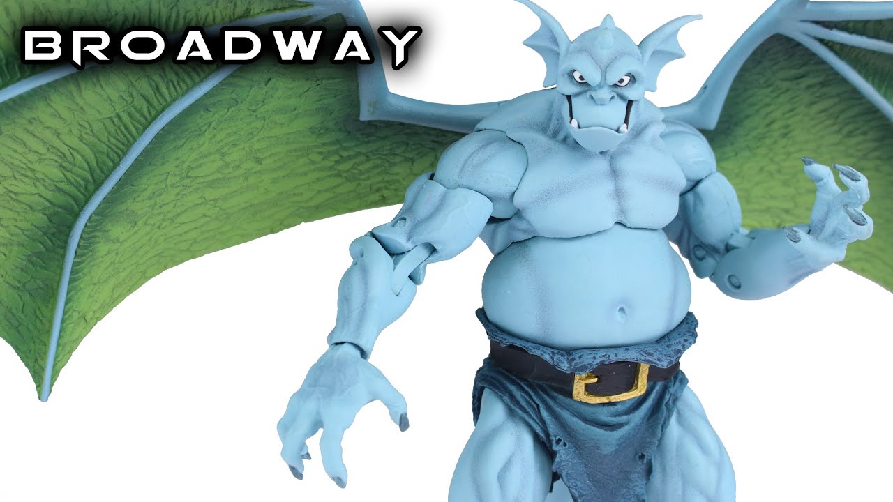 NECA BROADWAY Gargoyles Ultimate Action Figure Review - YouTube