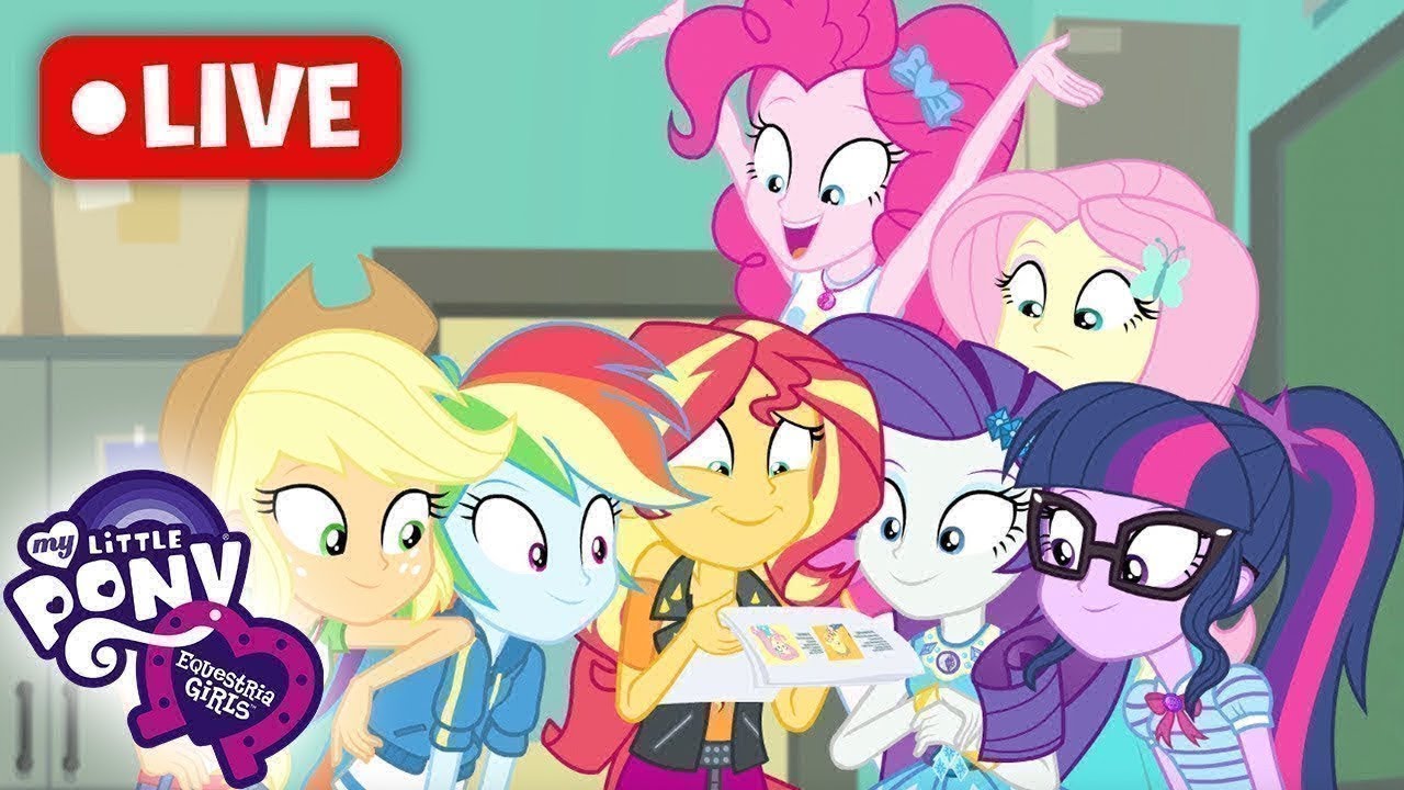 🔴 Equestria Girls | FAN FAVES | MLP EG LIVE - YouTube