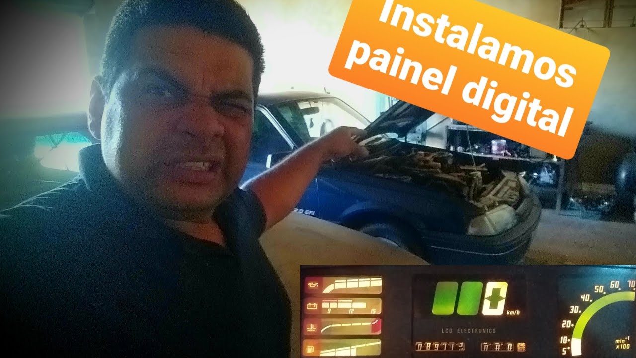 Instalamos painel digital no Monza Club - YouTube