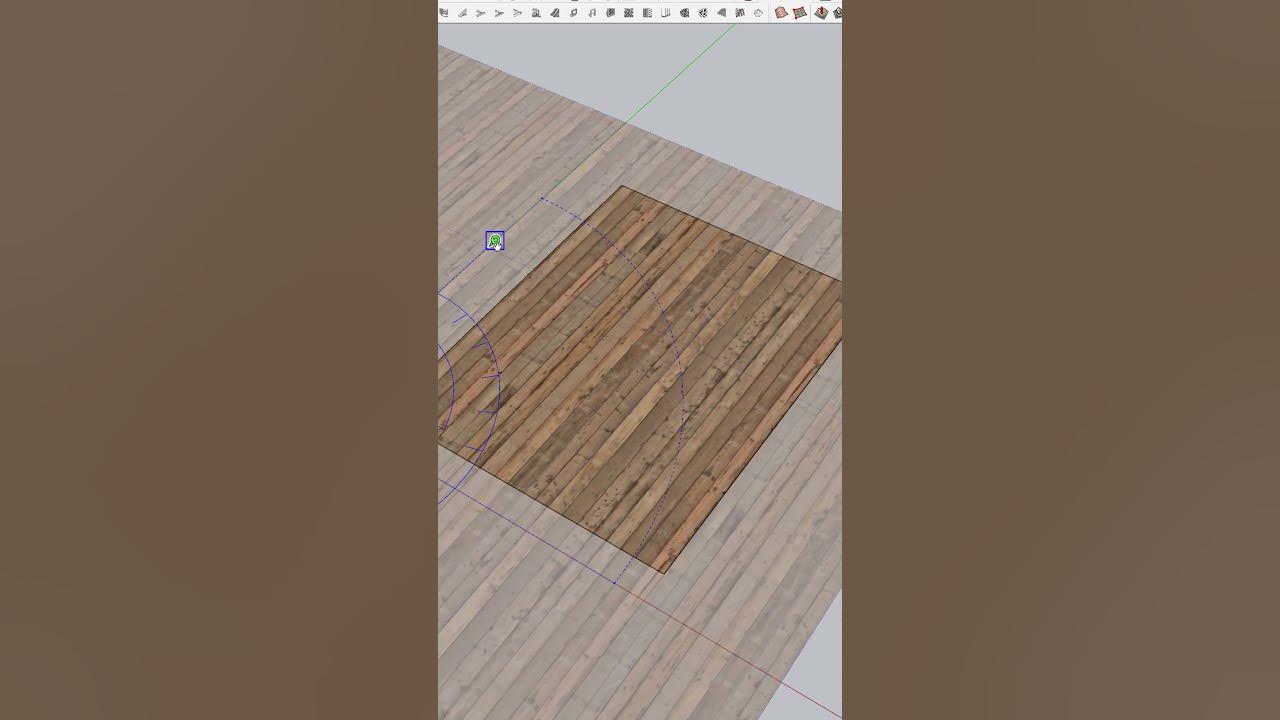 How to Rotate a Texture in Sketchup ? Sketchup Tricks #shorts #sketchup - YouTube