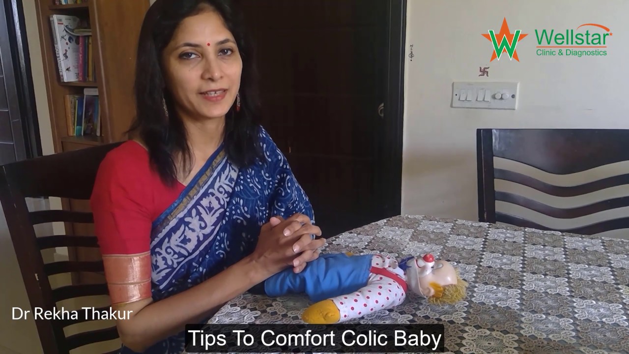 Tips To Comfort Colicky Baby - YouTube