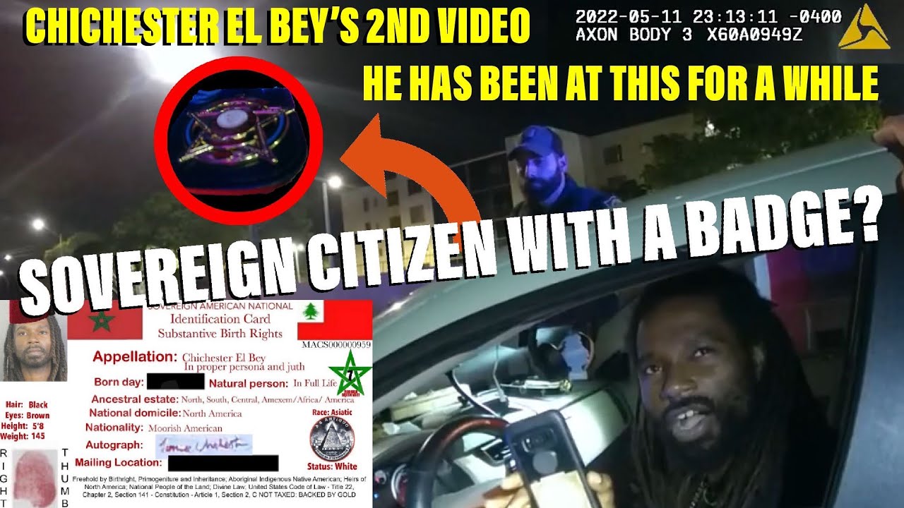 Sovereign Citizen With A Badge Learns The Hard Way - YouTube
