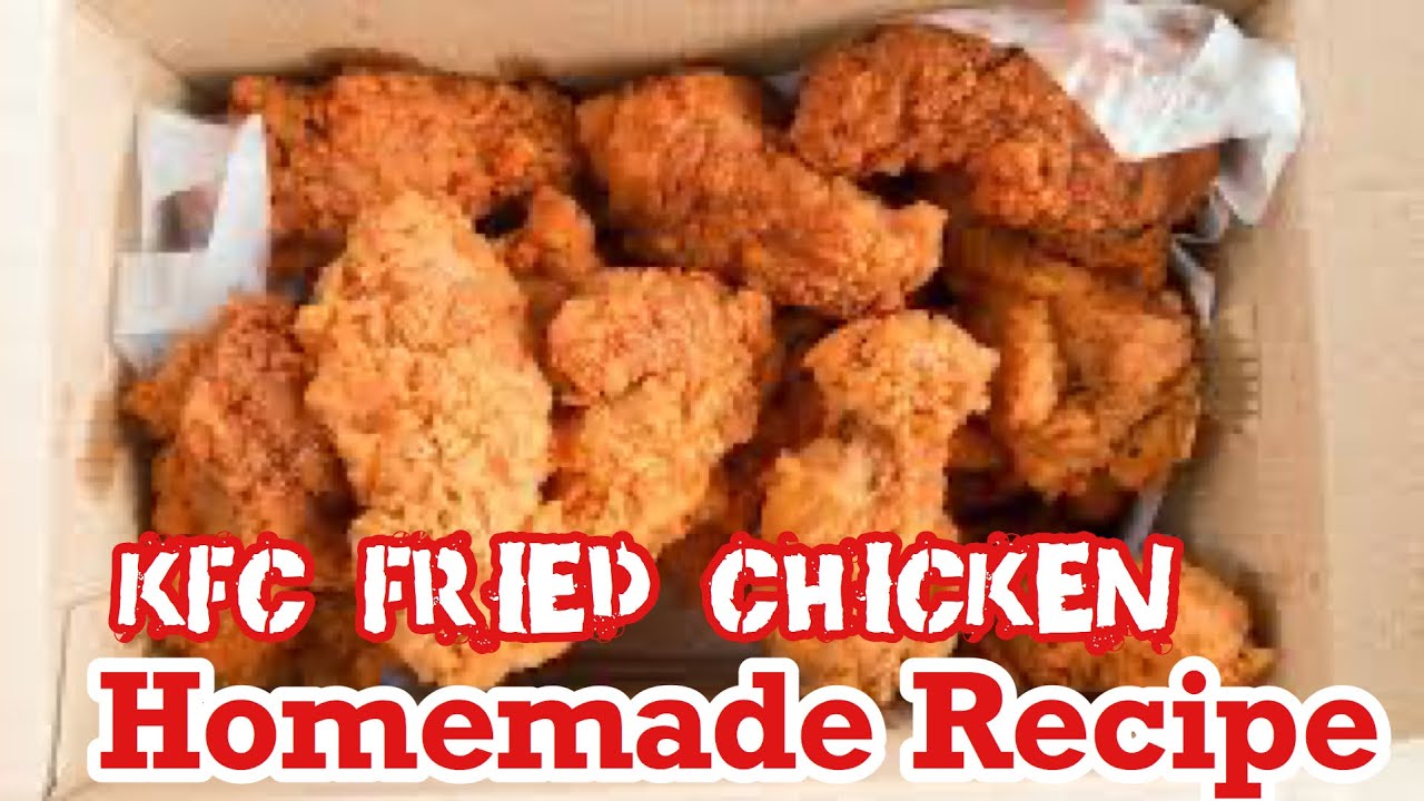 KFC FRIED CHICKEN RECIPE Homemade Epic Failed - YouTube