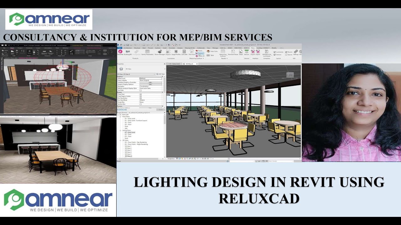 LIGHTING DESIGN IN REVIT USING RELUXCAD|ELECTRICAL DESIGNING & DRAFTING ...