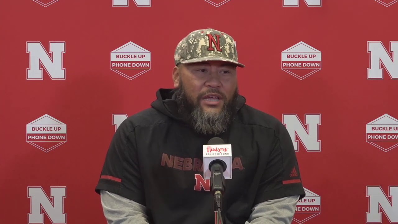 Tony Tuioti Post Practice 10-27 - YouTube