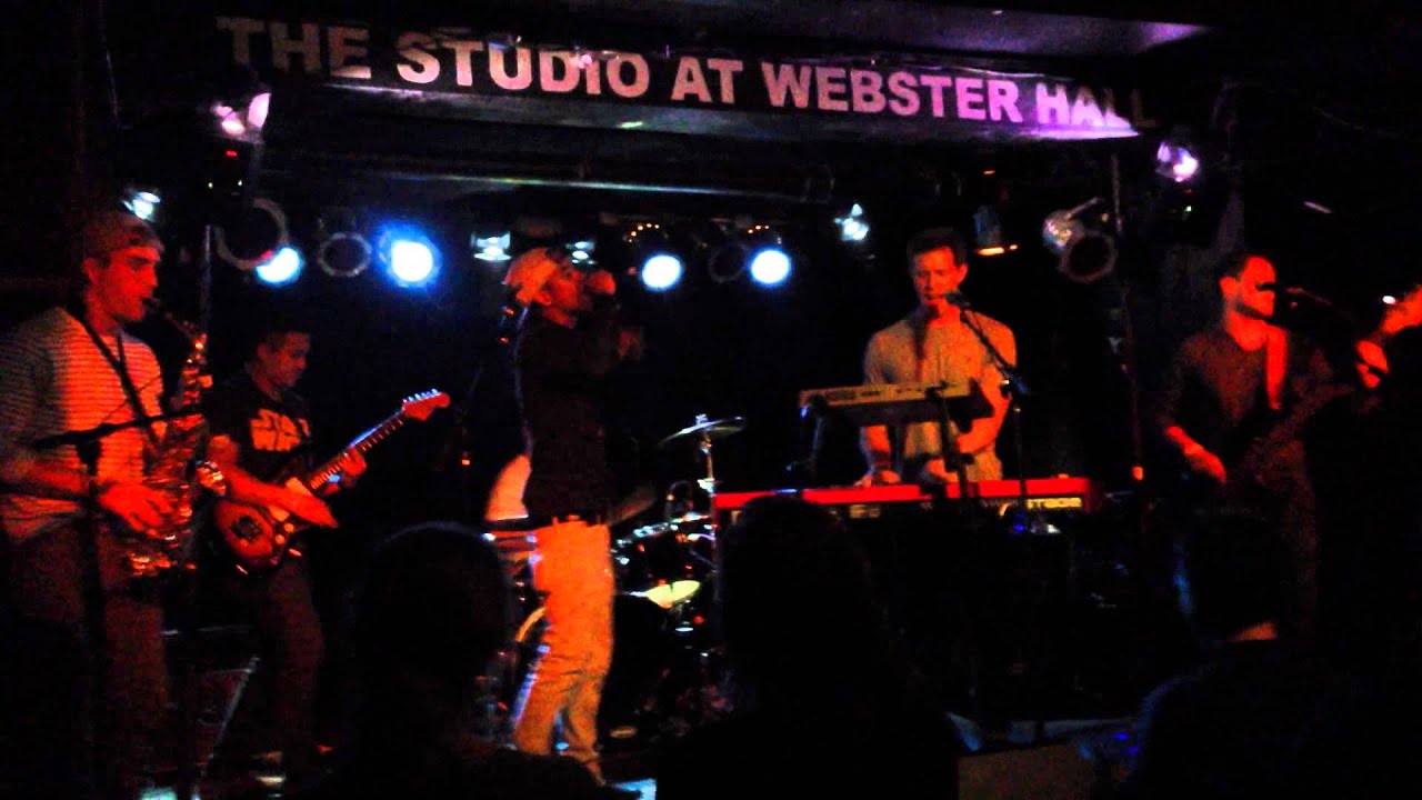 CHRISTIAN BARBER & PHASES "Late Night" Performance @ Webster Hall - YouTube