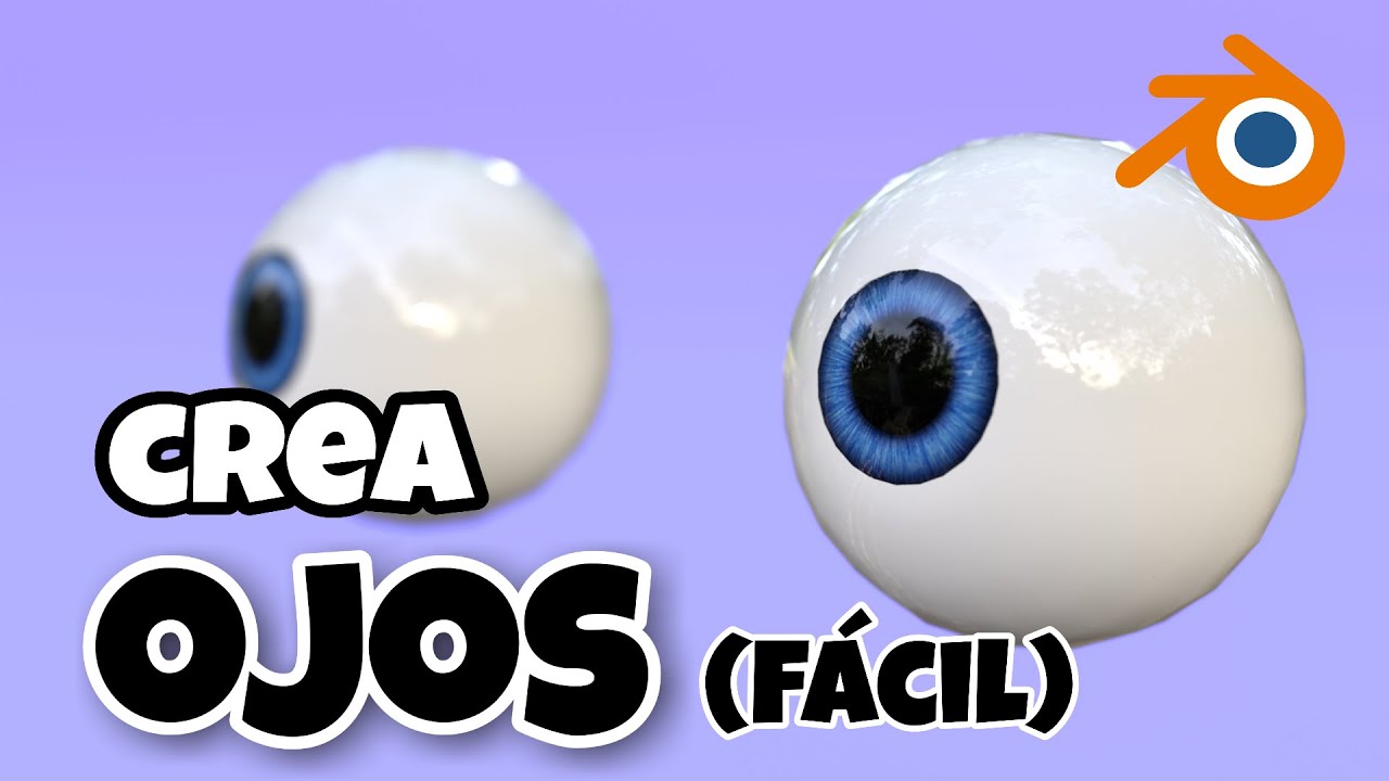 Como crear ojos en Blender - YouTube