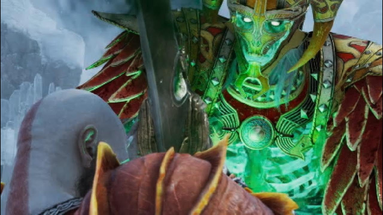 God of War Ragnarok - King Hrolf Kraki Boss Fight {No Damage / No ...