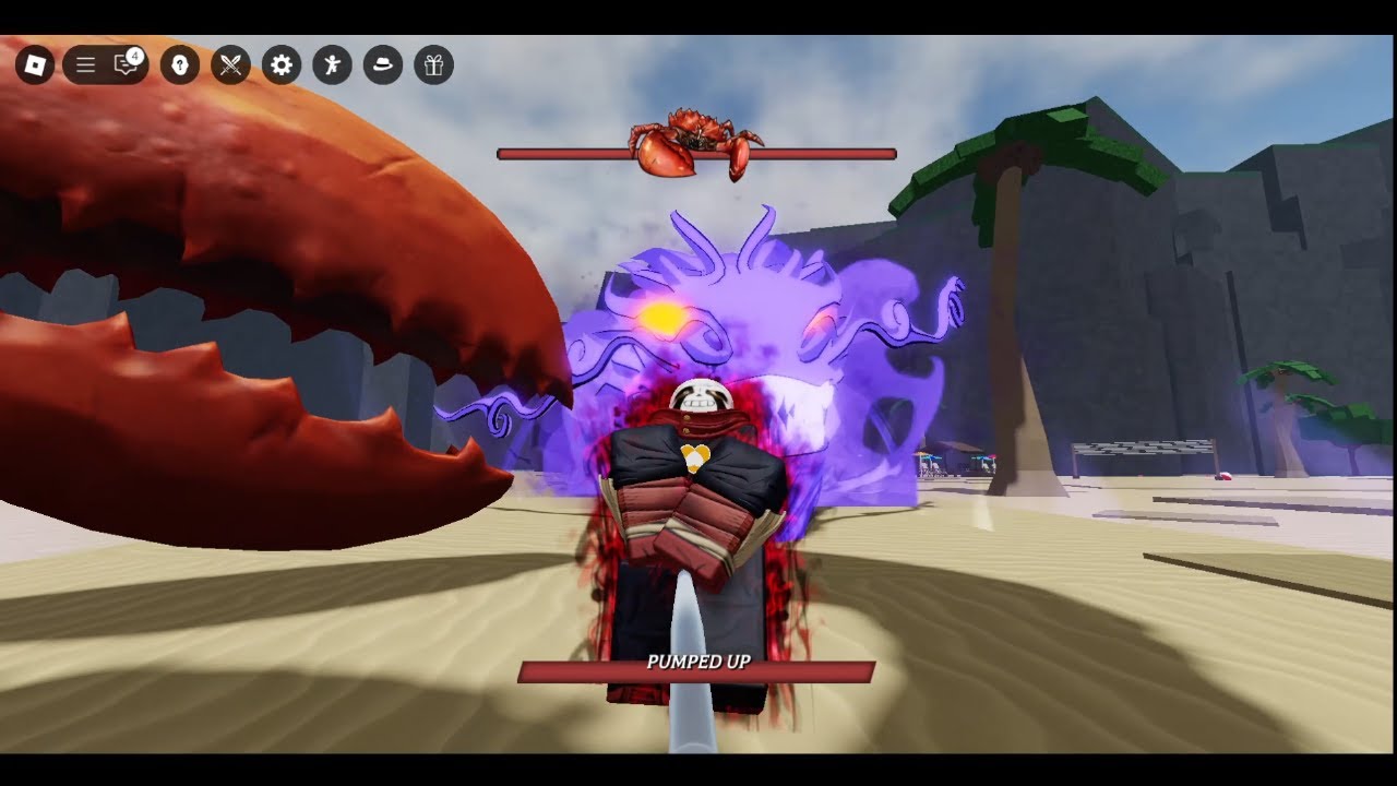 The Strongest Battlegrounds Martial Artist and Brutal Demon Vs Crab ...