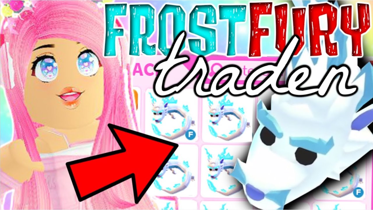 Ich TRADE nur FROST FURYS 😱 ️ in Adopt Me! Winter Update ☃️ Roblox ...