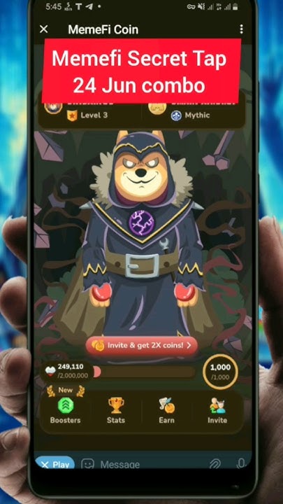 MemeFi Secret Combo Code Today? Claim 3M Coin in MemeFi Free! MemeFi 1 to 11 Level #memefi # ...