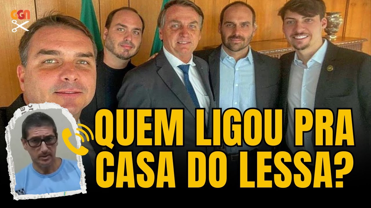 AS LIGAÇÕES TELEFÔNICAS DA CASA DE BOLSONARO PARA RONNIE LESSA - YouTube